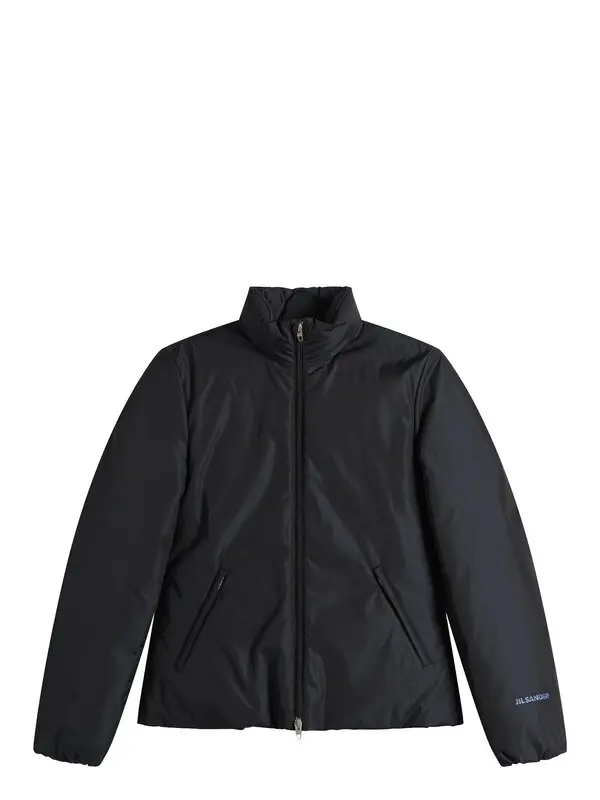 JIL SANDER Down Jacket With Stand Collar And Zip Closure - Night