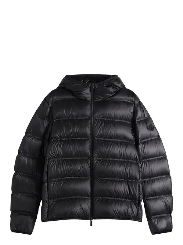Moncler Guadiana Padded Hooded Down Jacket - Black