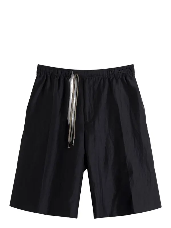 MAISON MARGIELA Drawstring Bermuda Shorts - Dark Blue