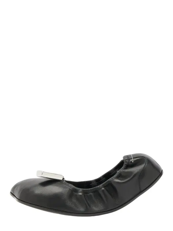 MAISON MARGIELA Folded Ballet Flats - Black
