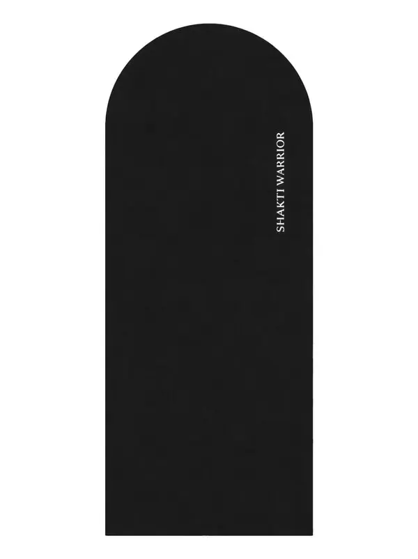SHAKTI WARRIOR Recycled Pu Yoga Mat - Black