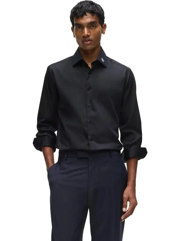 Karl Lagerfeld Monogram Shirt - Black/white