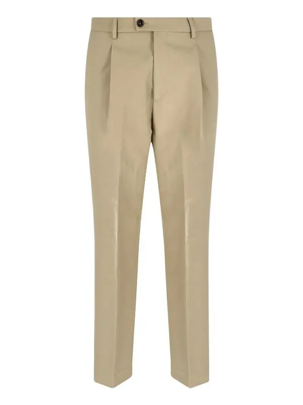 Ermanno Scervino Straight Leg Tailored Trousers - Beige