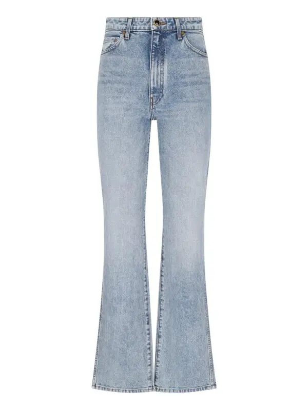 Khaite Danielle' Bootcut Jeans - Blue