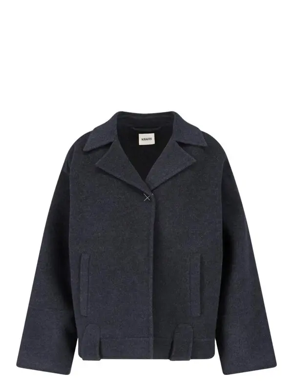 Khaite Alder Wool Jacket - Gray