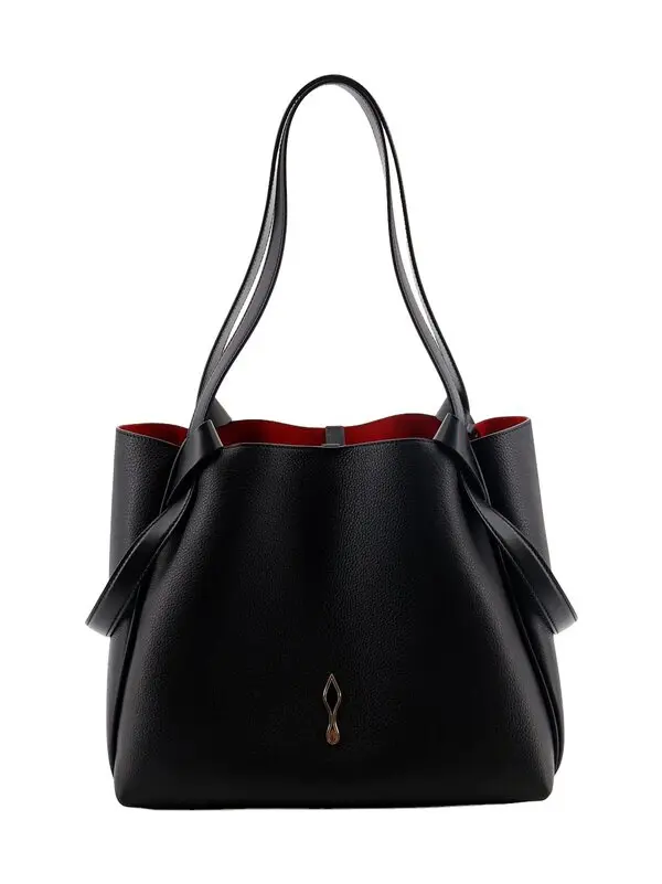 CHRISTIAN LOUBOUTIN Bettina Small Leather Shoulder Bag - Black