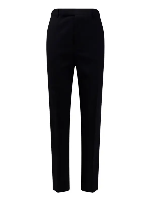 Celine Wool Trousers - Black