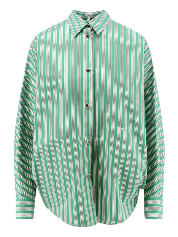 Loewe Striped Cotton Shirt - Multicolor