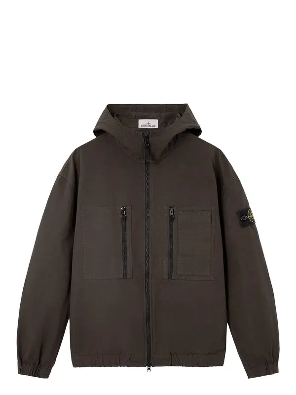 Stone Island Hooded Organic Cotton Jacket - Multicolor