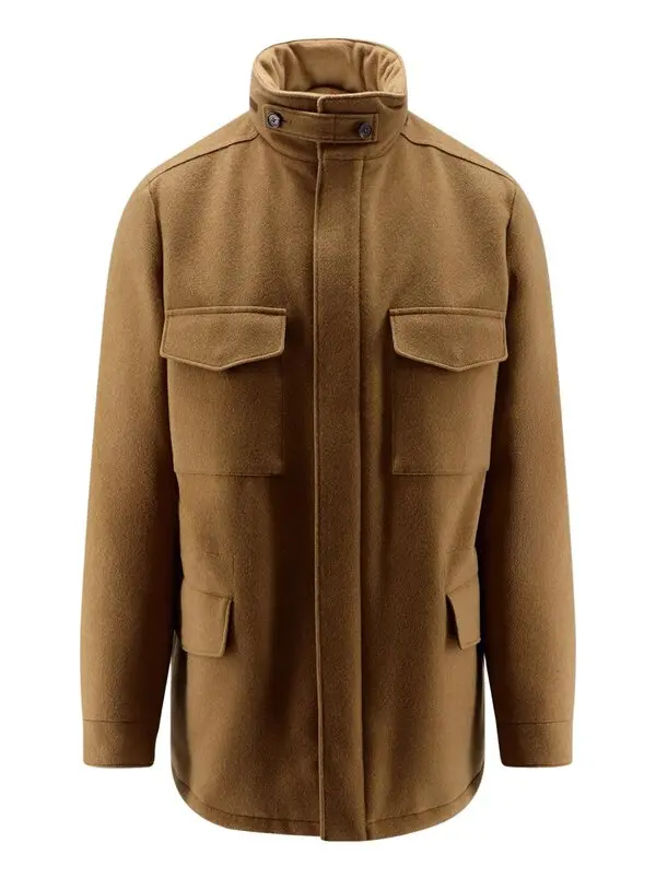 Loro Piana Traveler Storm System® Cashmere Jacket - Multicolor