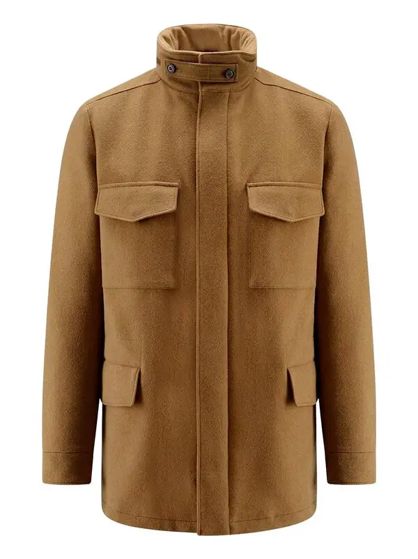 Loro Piana Traveler Storm System® Cashmere Jacket - Multicolor