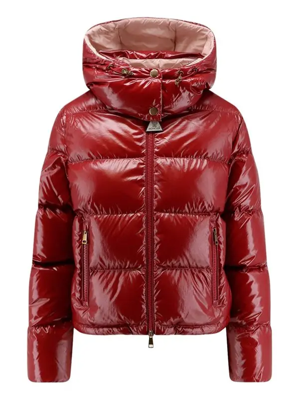Moncler Niveole Nylon Jacket With Removable Hood And Zip Closure - Multicolor