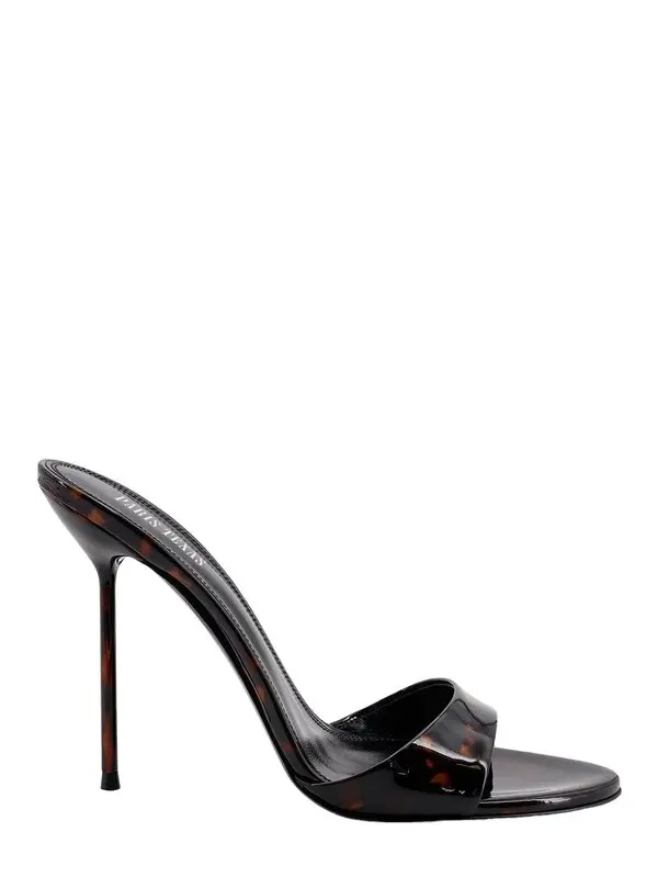 Paris Texas Lidia Patent Leather Sandals - Multicolor