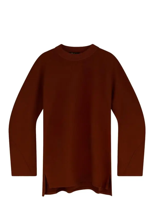 Loro Piana Cotton Cashmere Ribbed Crewneck Sweater - Multicolor