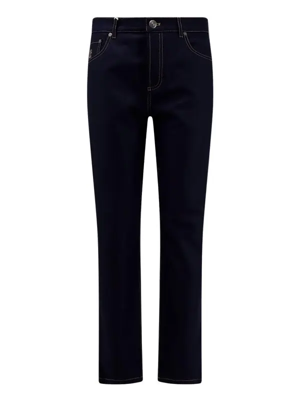 Brunello Cucinelli Virgin Wool Trousers - Multicolor