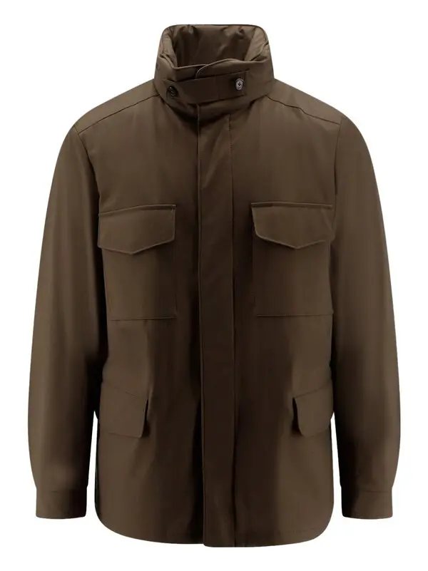 Loro Piana Traveller Windmate® Storm System® Fabric Jacket - Multicolor