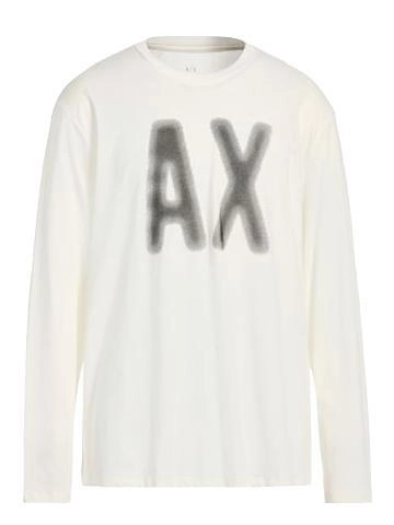 Armani Exchange T-shirt Size Cotton - Ivory