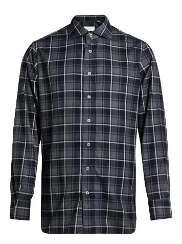 LARDINI Shirt Size Cotton - Grey