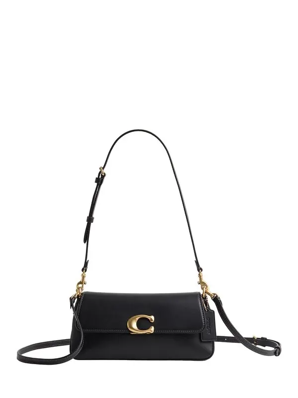 COACH Restored Jet Shoulder Bag - Brass/black