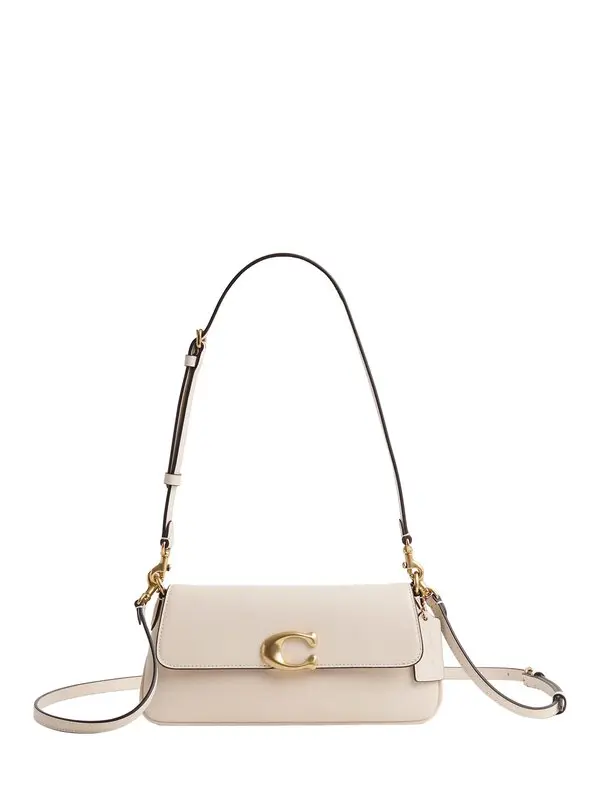 COACH Restored Jet Shoulder Bag - Brass/chalk