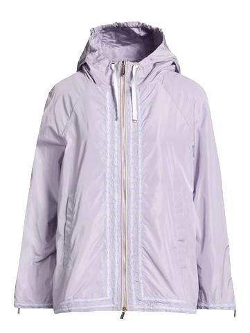 MOORER Lilac Polyester Hooded Jacket - Purple