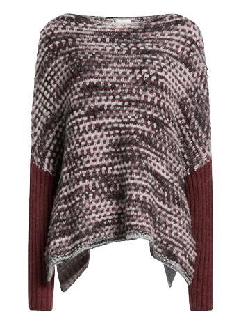 MANILA GRACE Multicolor Knit Sweater - Grey