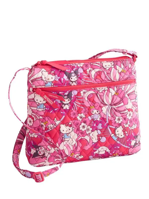 VERA BRADLEY Original Zip Hipster Crossbody Bag - Pink