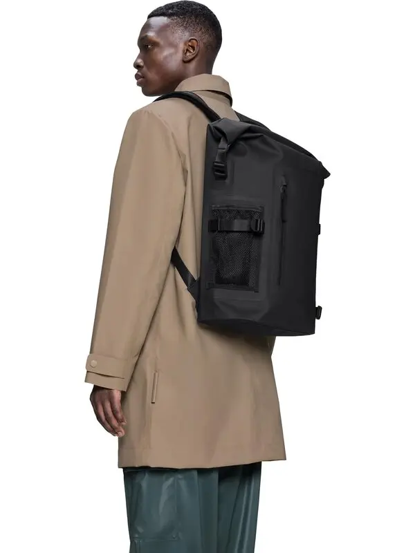 Rains Deepwater Rolltop Rucksack Large - Black