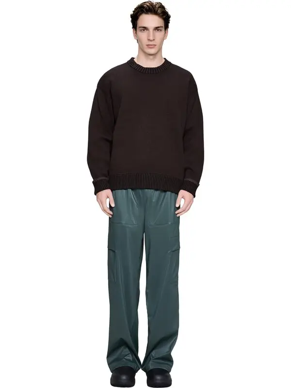 Rains Sowa Knit Crew Neck - Black