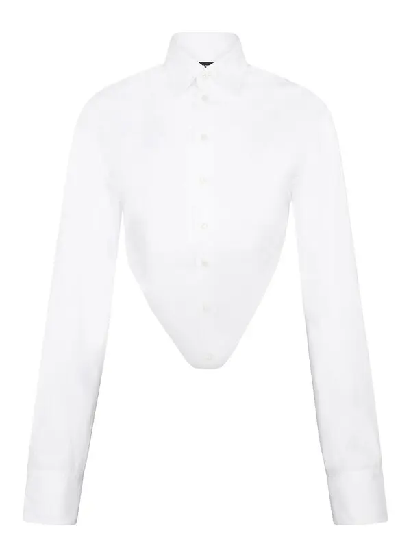 Dsquared2 Deep Cut Shirt - White