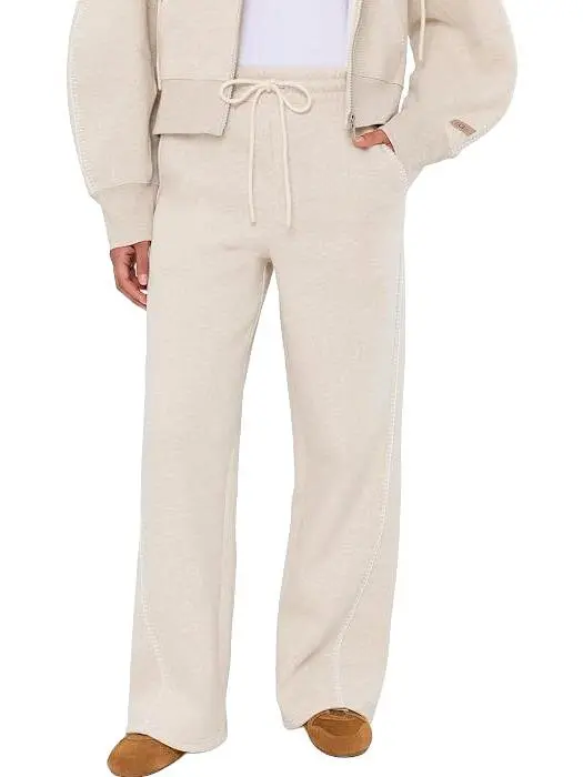 UGG Classic Straight-leg Pants Sand Heather - Red