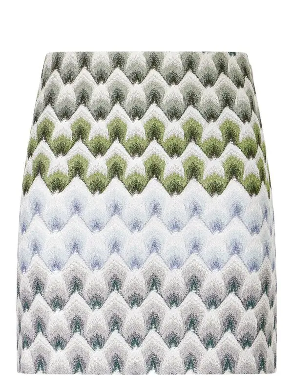 Missoni Embellished Crochet-knit Mini Skirt - Multi