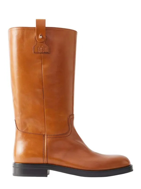 Church's Peyton Leather Knee-high Boots - Tan