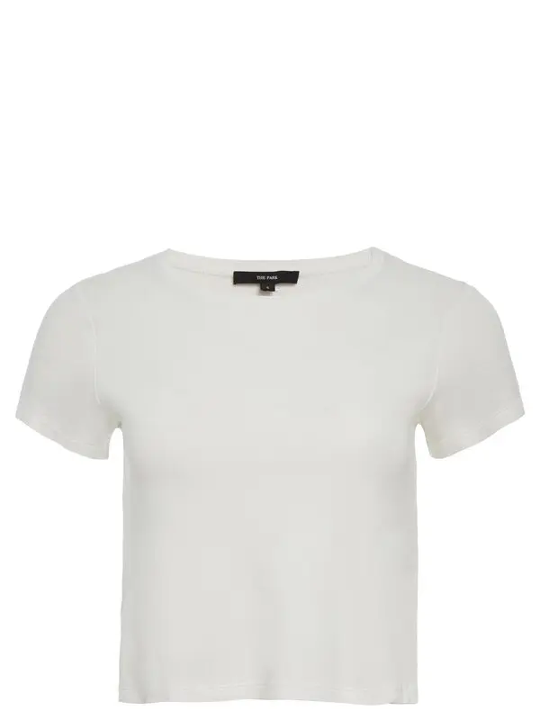 THE PARK Corrie Baby Tee - White