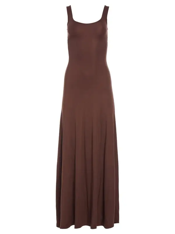 THE PARK Annie Maxi Dress - Brown