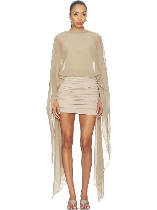 Silvia Tcherassi Kedar Mini Dress - Ivory