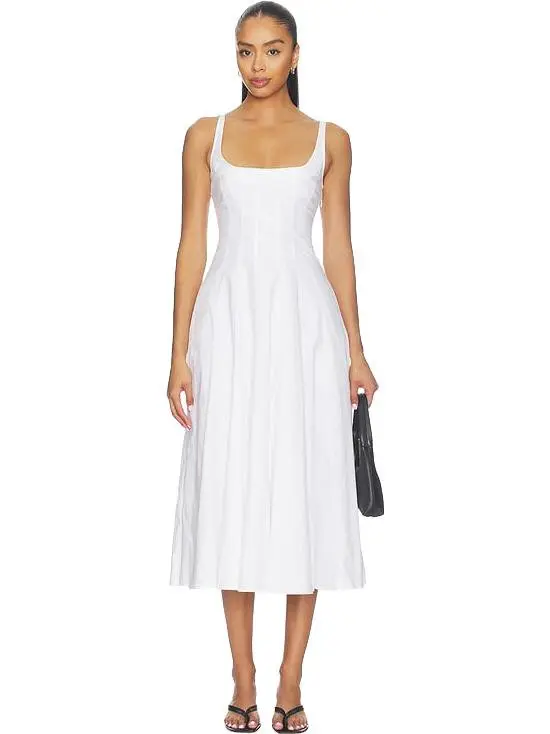 GUIZIO Leila Tank Dress - White