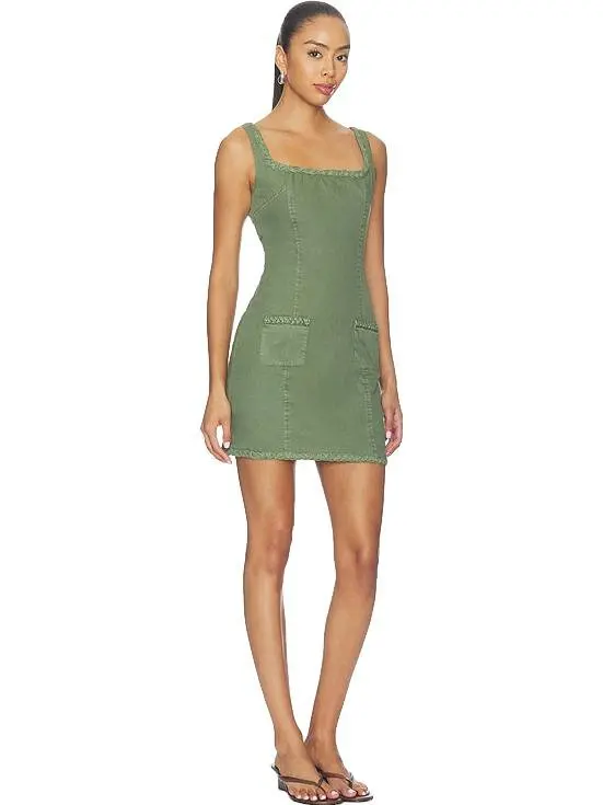 Amanda Uprichard Aiden Dress - Olive