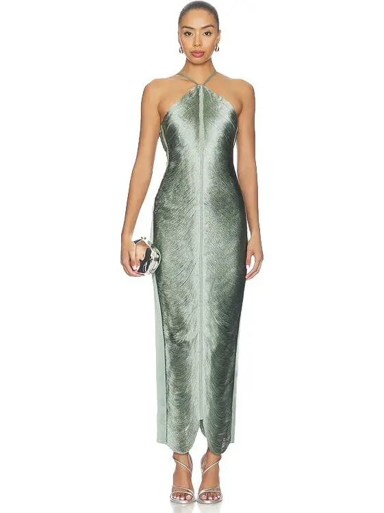 Cult Gaia Renata Gown - Cool Mint