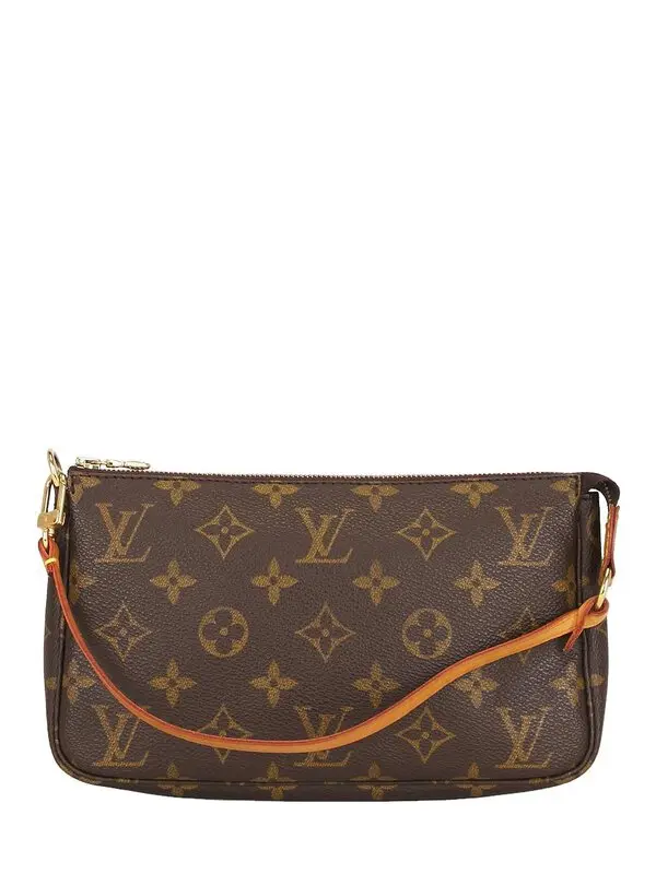 LOUIS VUITTON Monogram Pochette Accessoires Shoulder Bag - Brown