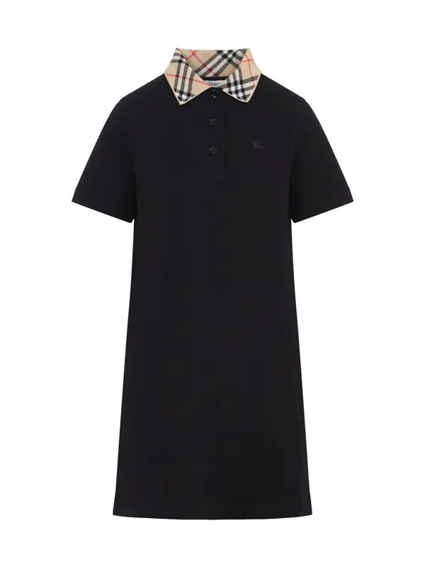 Burberry Iris Polo Dress - Black