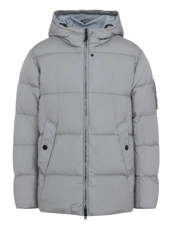 Stone Island Hooded Technical Jacket - Gray