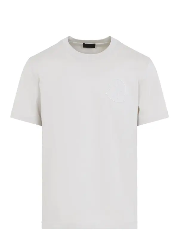 Moncler Ss T-shirt - Gray