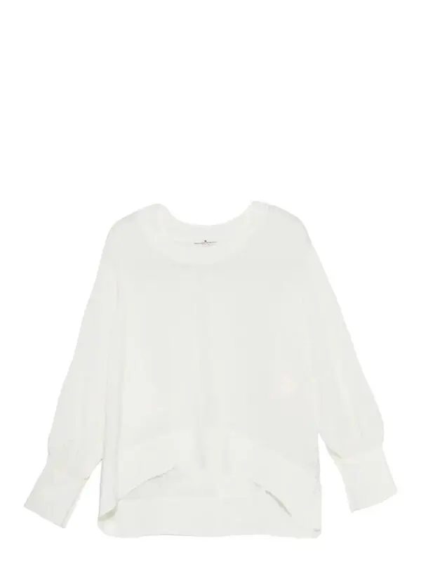 ERMANO SCERVINO Ermanno Scervino Silk Flowy Shirt - Multicolor
