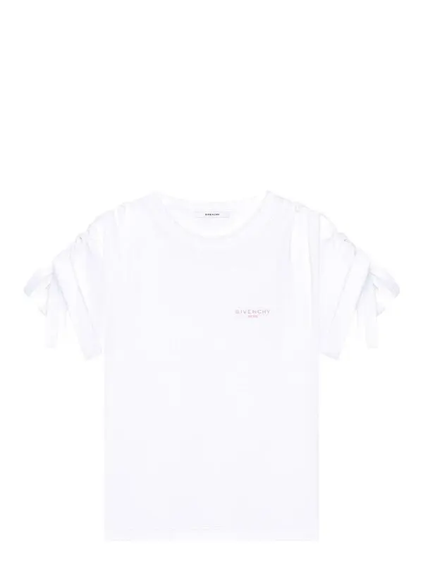 Givenchy Cotton T-shirt With Bow Detail - Multicolor