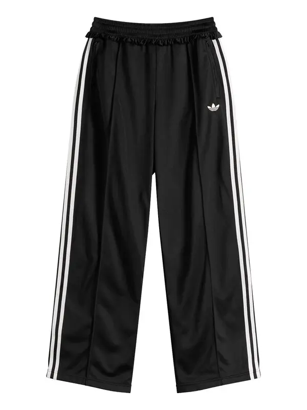 Adidas Pleated Firebird Track Pants - Black