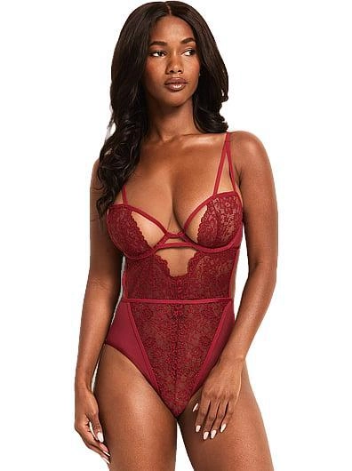 Victoria's Secret Adore Me Sersha Bodysuit - Red