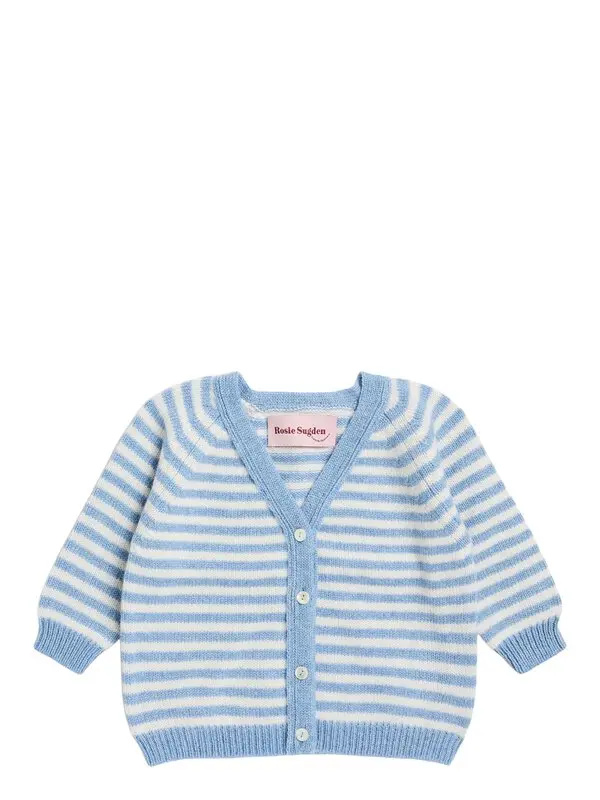 Rosie Sugden Three-ply Cashmere Cardigan - Blue