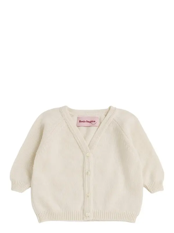 Rosie Sugden Cashmere Cardigan - Ivory