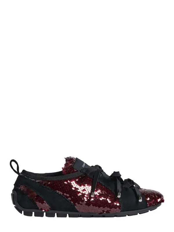 Simone Rocha Ballerina Grip Trainers - Red